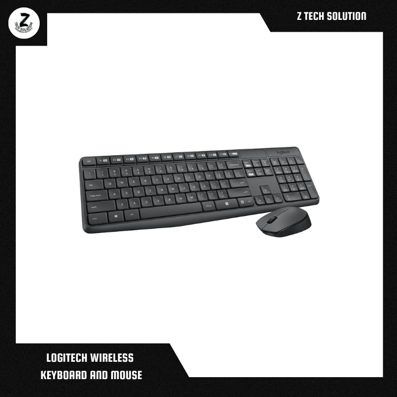 Logitech Mk235 Wireless Keyboard And Mouse Combo Z Tech Solution World Of Gamers
